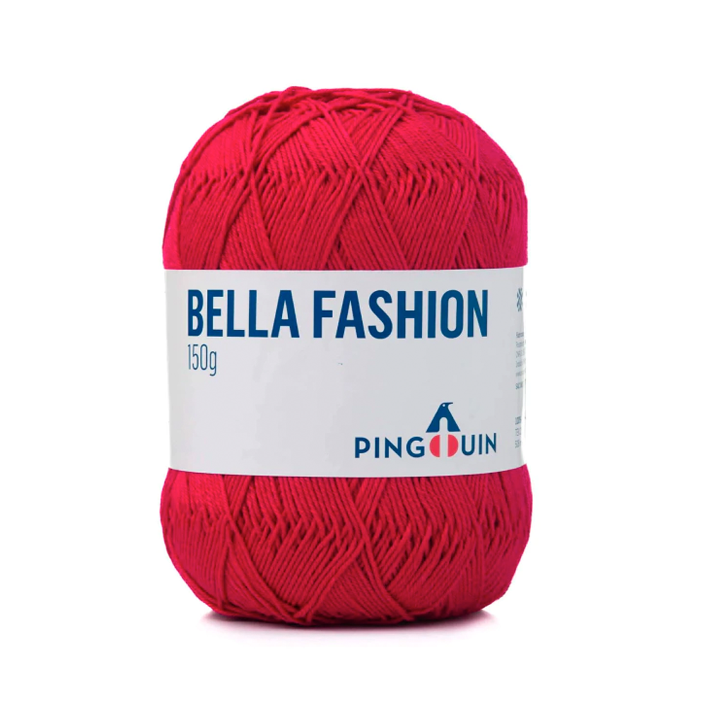 Fio Linha Bella Fashion Pingouin - 150g - 3372 - Pink Rede