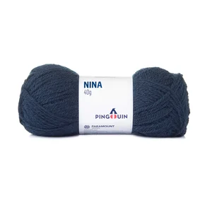 Fio Linha Lã Nina Pingouin - 40g - 516 - Naval