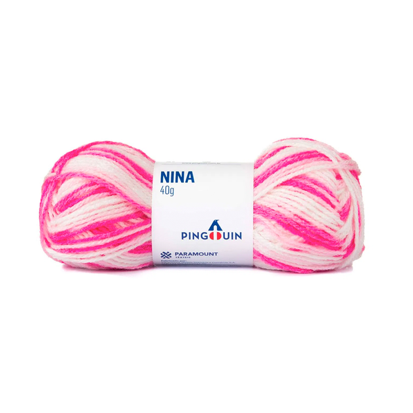 Fio Linha Lã Nina Pingouin - 40g - 6645 - Bailarina