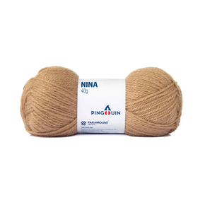 Fio Linha Lã Nina Pingouin - 40g - 701 - Ninive
