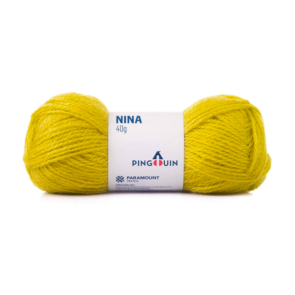 Fio Linha Lã Nina Pingouin - 40g - 9649 - Pitsachio