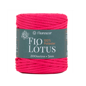 Fio Poliéster Lótus Fiorescer - 512 - Rosa Pink
