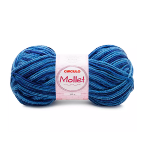 Fio Linha Lã Mollet Círculo - 100g - 9172 - Amuleto