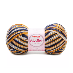 Fio Linha Lã Mollet Círculo - 100g - 9471 - Toronto