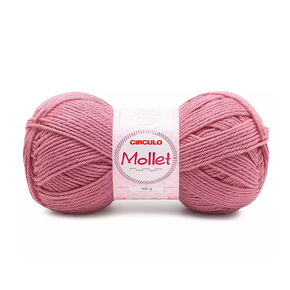 Fio Linha Lã Mollet Círculo - 100g - 6040 - Lírio
