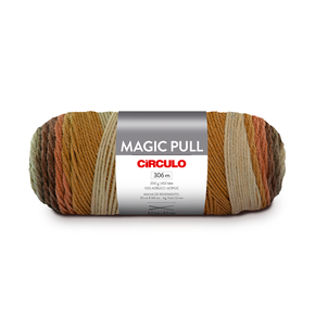 Lã Magic Pull Círculo - 200g - 9550 - Mocha
