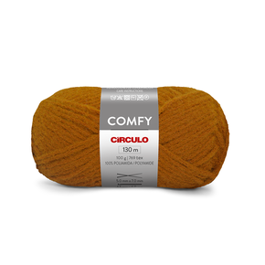 Lã Comfy Círculo - 100g - 7839 - Mel