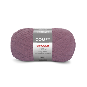Lã Comfy Círculo - 100g - 3213 - Rosa Pátina