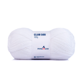 Fio Linha Club 500 Pingouin 100g - 0002 - Branco