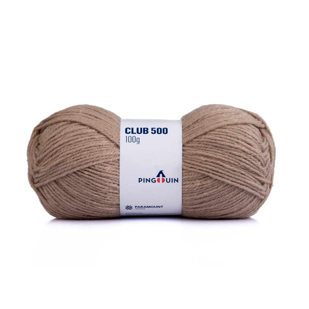 Fio Linha Club 500 Pingouin 100g - 0701 - Ninive