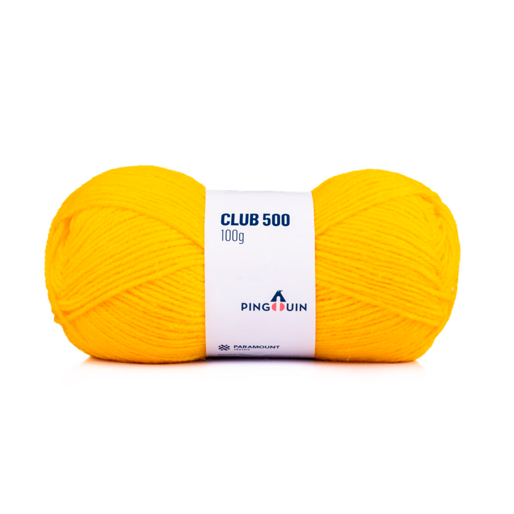Fio Linha Club 500 Pingouin 100g - 0204 - Ipê