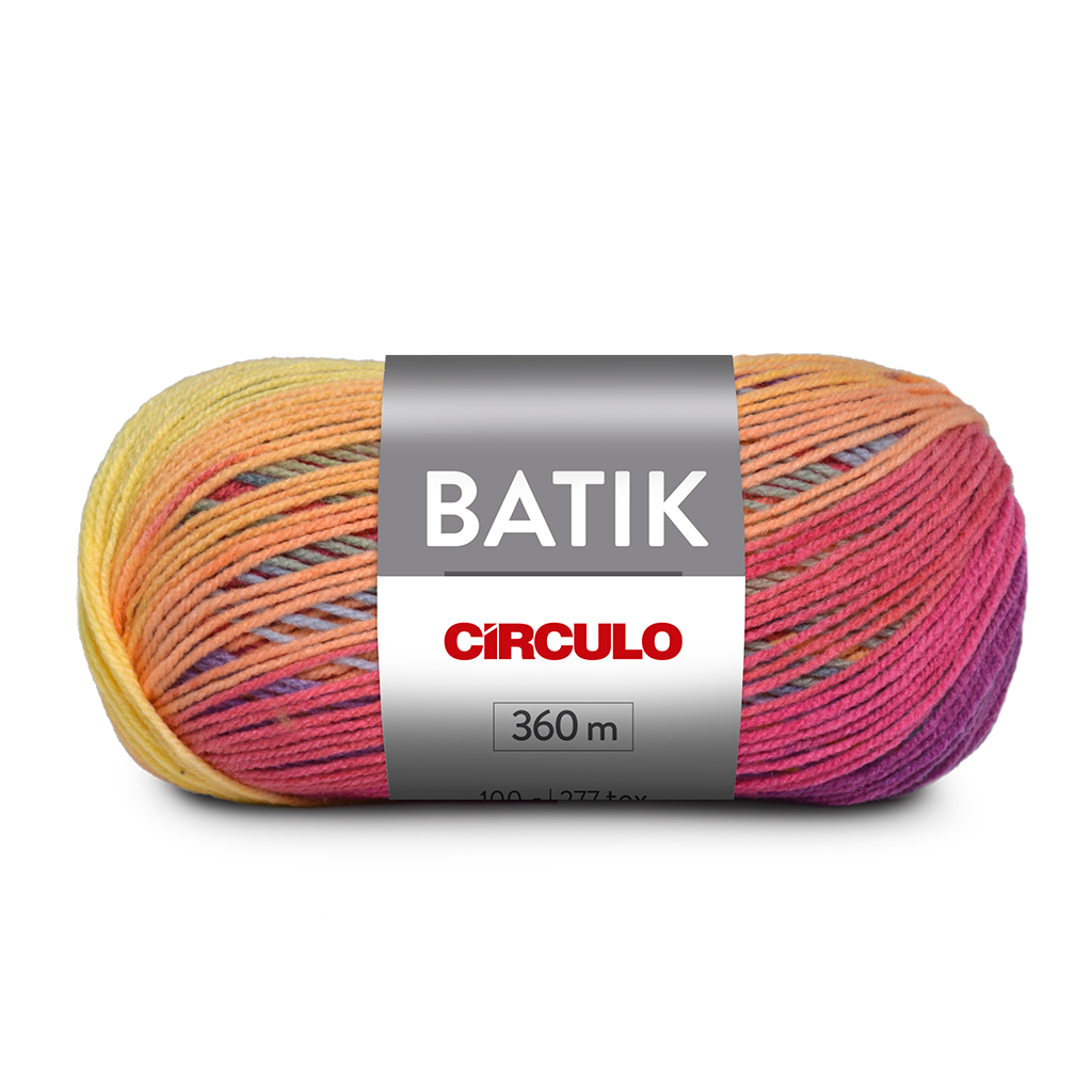 Fio Linha Lã Batik Círculo 100g - 9506 - Sereia