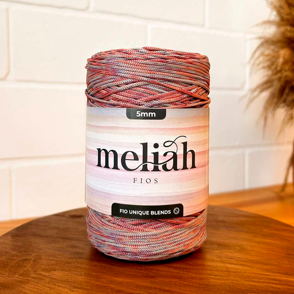 Fio Náutico Meliah Unique Blends - 5mm - 500g 04 -Tie Dye