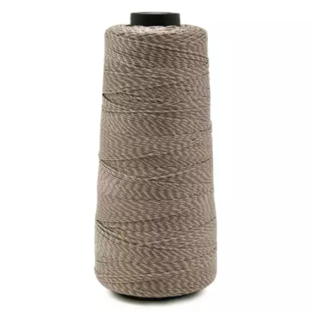 Fio Linha Rayza Grossa Toque de Seda 500m - 101 - Trigo Brown