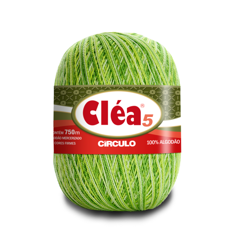 Fio Linha Cléa 5 Circulo 147g - 9462 - Oliva