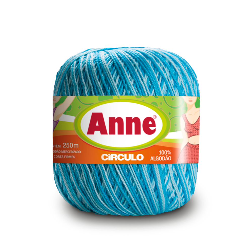 Fio Linha Anne 250 Círculo - 9113 - Cascata