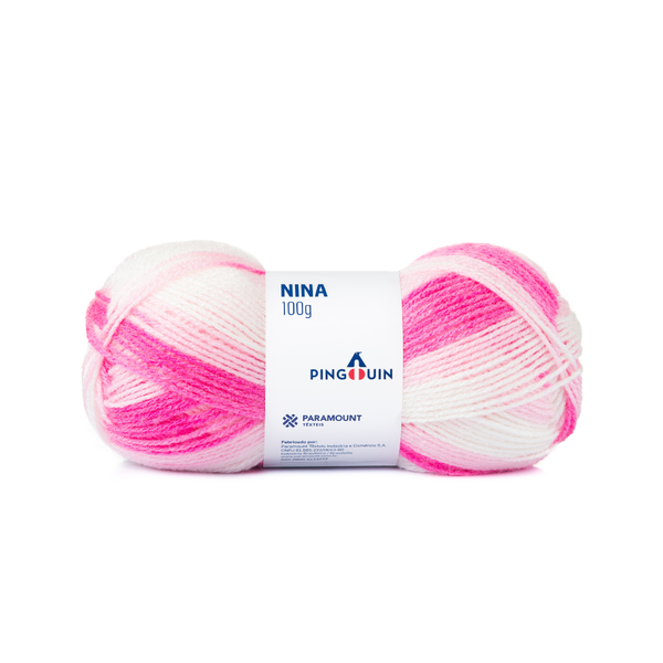 Fio Linha Lã Nina Pinguoin 100g - 6645 - Bailarina