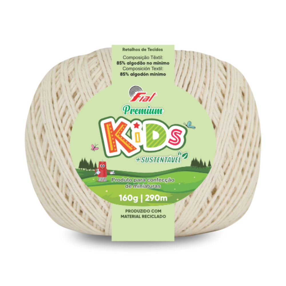 Amigurumi Premium Kids Fial 160g - 98 - Cru