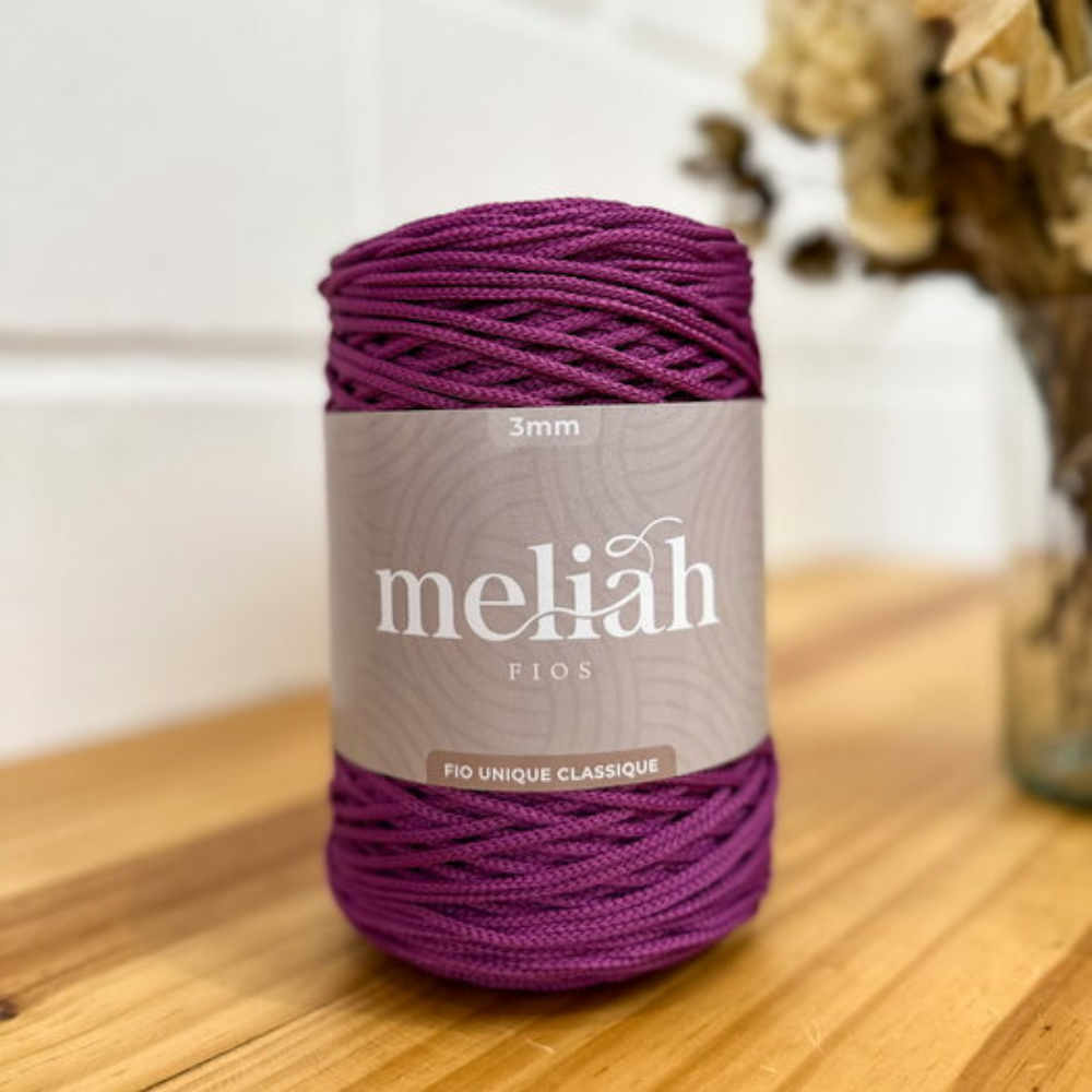 Fio Náutico Unique Classique Meliah 3mm - 03 - Ametista