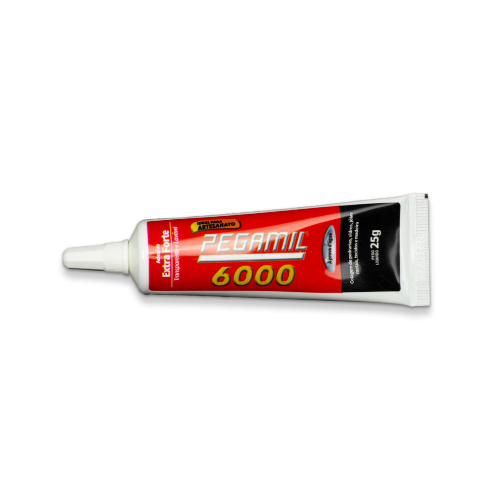 Cola Pegamil 6000 Adesivo Extra Forte 25g